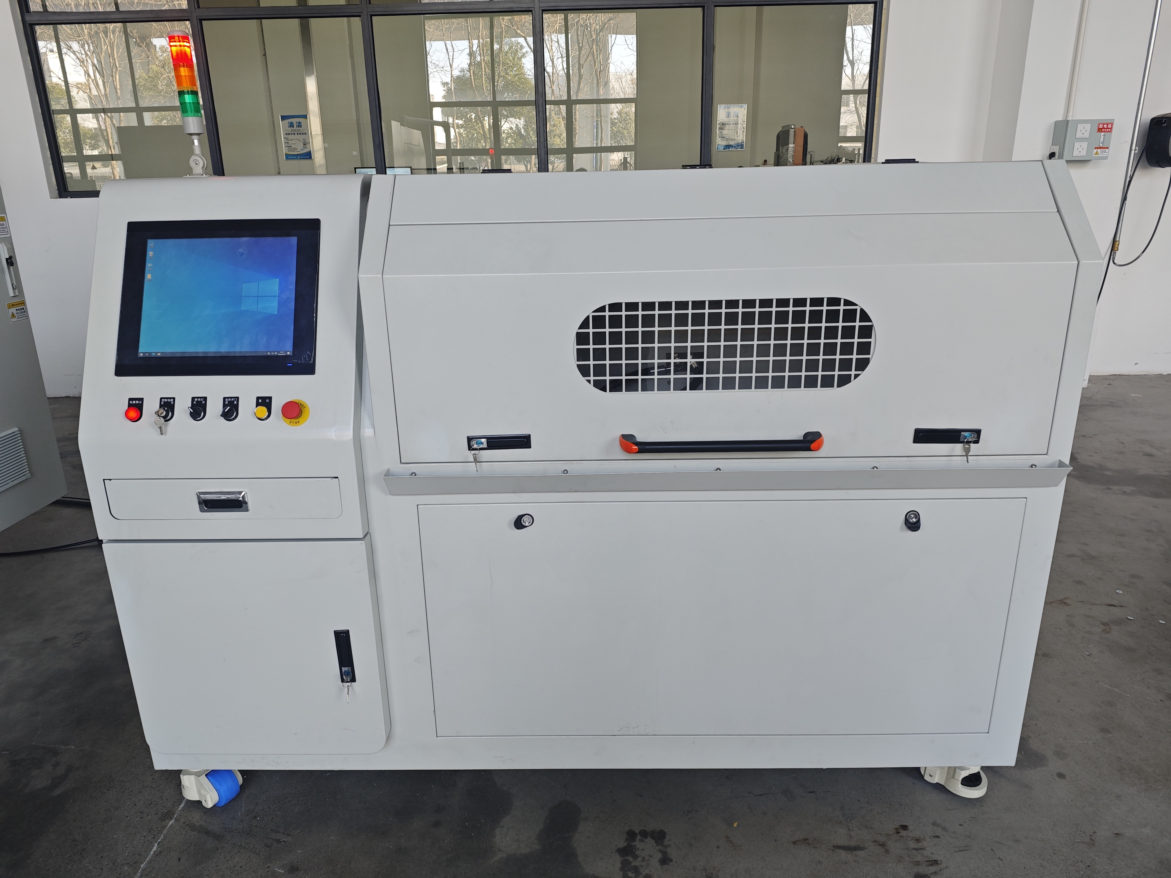 Hydraulic Fittings Impulse Test Benches for Valves Motor Flexible Hoses ...