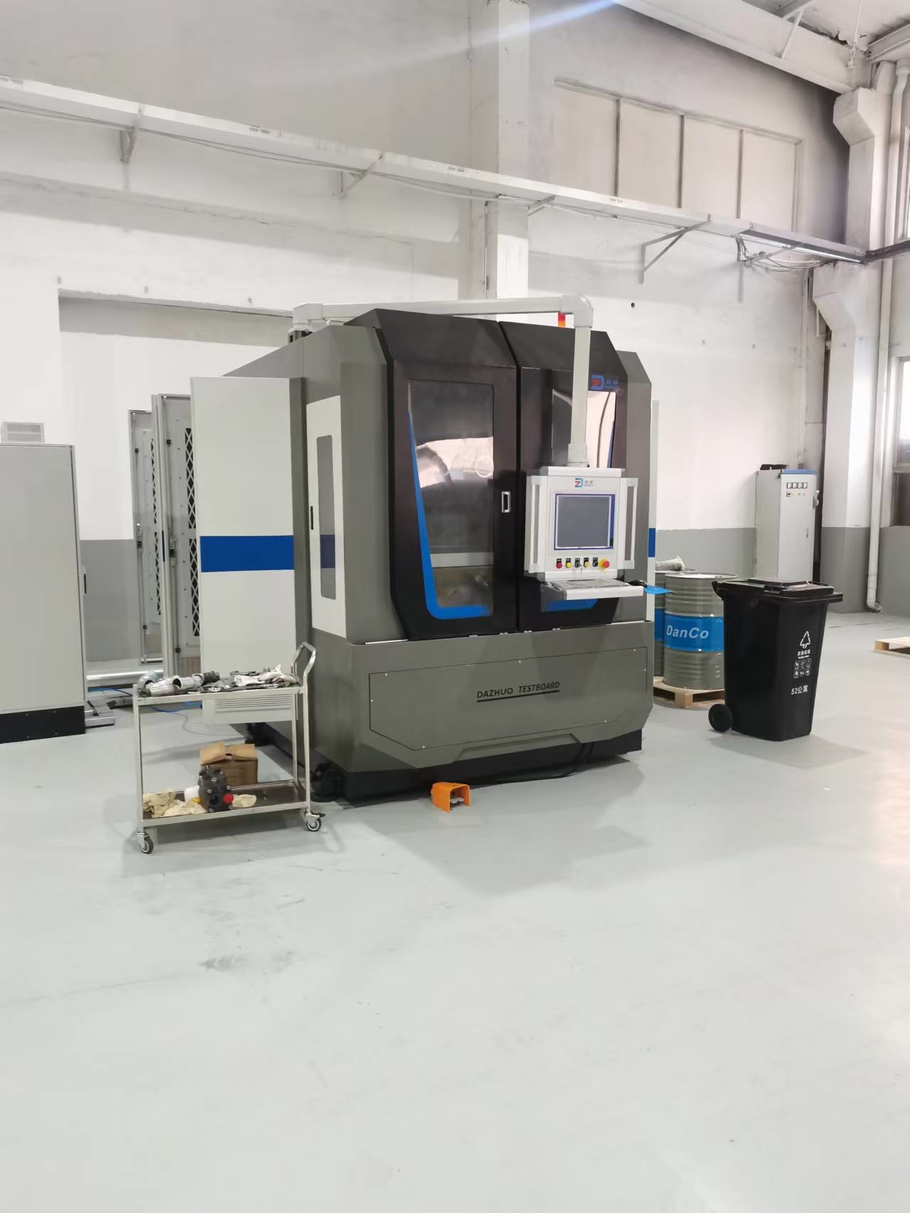 Hydraulic Fittings Impulse Test Benches for Valves Motor Flexible Hoses ...